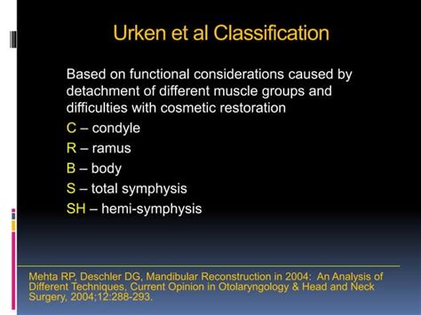 Prosthodontic Rehabilitation Of Mandibulectomy Pptx