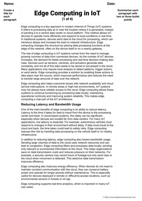 Edge Computing In Iot Iot Technologies And Architectures Tpt