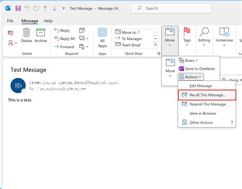 How To Recall Email In Outlook 2024 Aaren Annalee