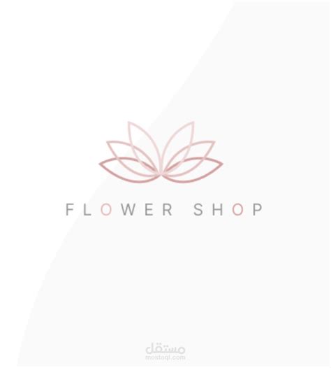 تصميم شعار لمتجر ورود مستقل