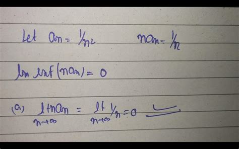 q 20 let a } be a decreasing sequence of non negative real numbers