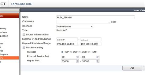 My Ethernet Mind Fortigate Port Forward Using Dynamic Ip