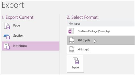 How To Export Your OneNote Notes To Different File Formats