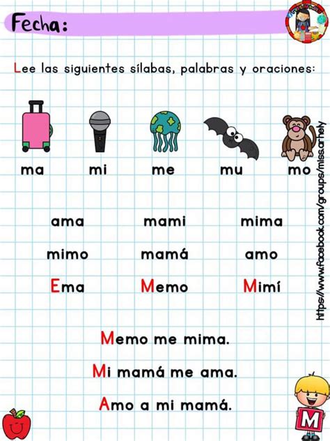 Cuaderno De Actividades Sílabas Directas Del Primer Grupo Consonántico