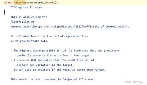 Tensorflow210版本使用r2score这个metricstensorflow R2 Csdn博客