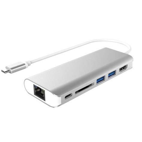 Astrotek USB C Dock With HDMI USB Card Reader Ethernet Crox Development
