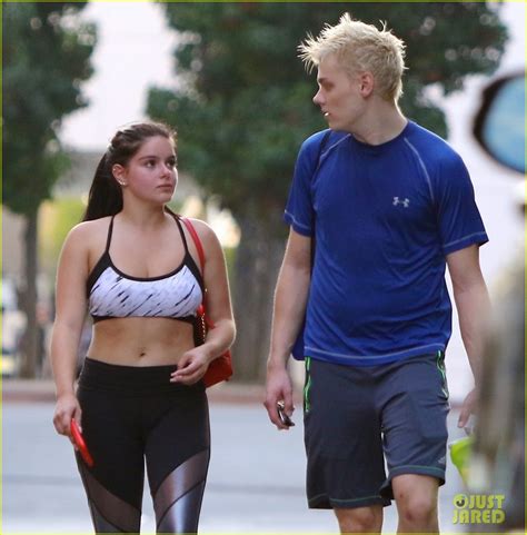 Ariel Winter Lounges In A Bikini With Levi Meaden In Tahoe Photo