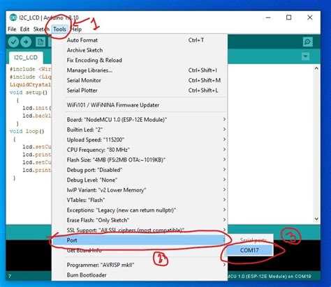 Steps To Setup Arduino Ide For Nodemcu Esp8266 Wifi Iot