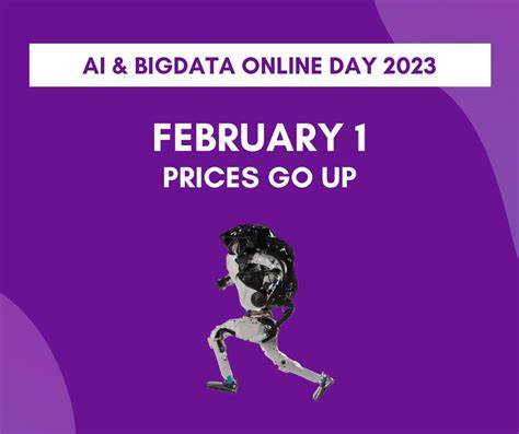 Ai And Bigdata Day On Linkedin 🚀 Hurry Up And Get Your Tickets For Ai