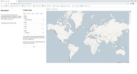 How To Set Geoviews Map Extent Programmatically In Panel Dashboard