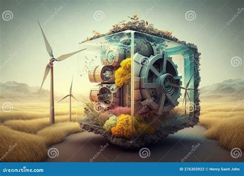 generative ai sustainable development and renewable energy concepts