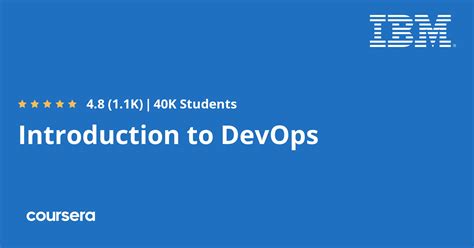 Introduction To Devops Coursya