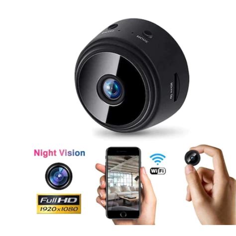 Мини Wifi камера Full Hd Hyt ® нощно виждане сензори за движение 1080p 128gb слот за карта