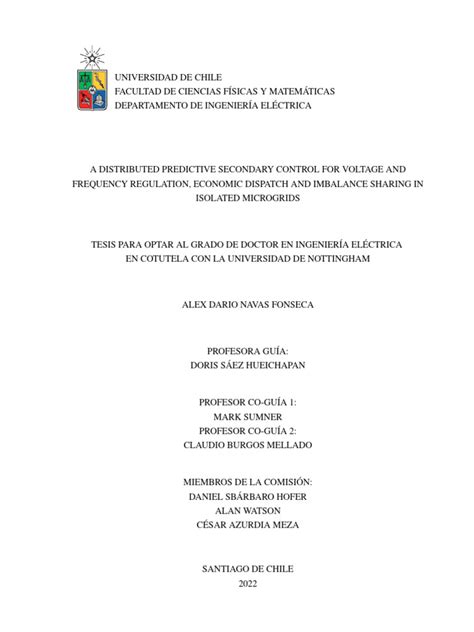 A Distributed Predictive Secondary Control For Voltage And Frecuency Regulation Economic Pdf