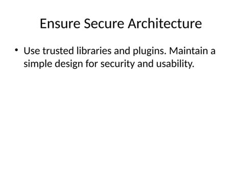 secure coding practices need to follow every developers ppt