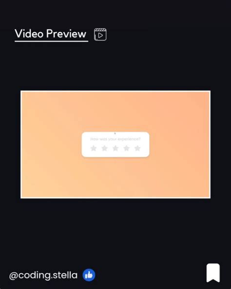 Stella • Coding • Html • Css • Javascript Dynamic Star Rating Html