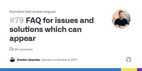 faq for issues and solutions which can appear · issue 79 · thymikee