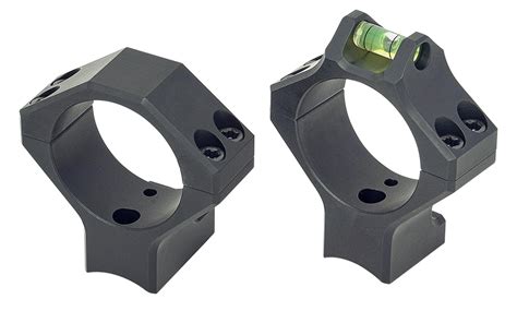 Lightweight Anodized Aluminum Hybrid Scope Mount Rings With 25 Moa For