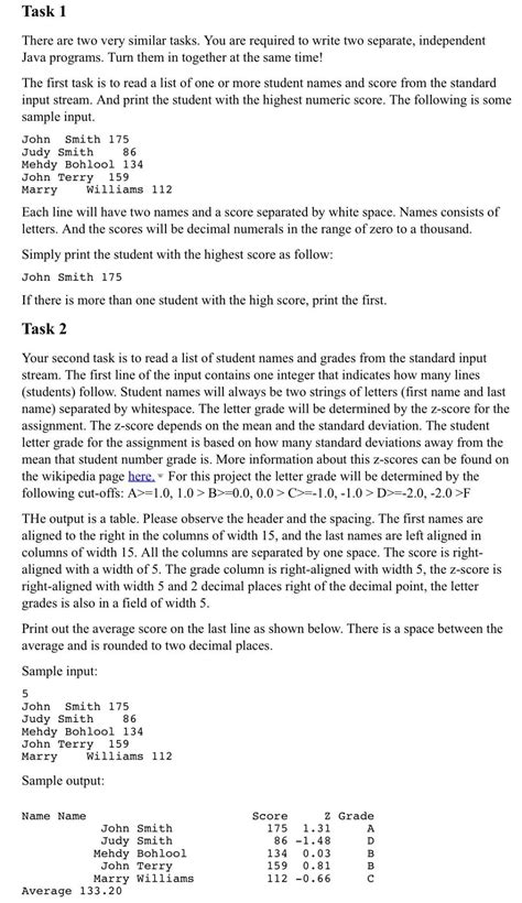 Solved Task 1 There Are Two Very Similar Tasks You Are