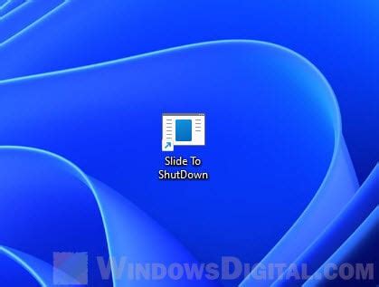 How To Slide To Shutdown In Windows Shortcut Or Hotkey