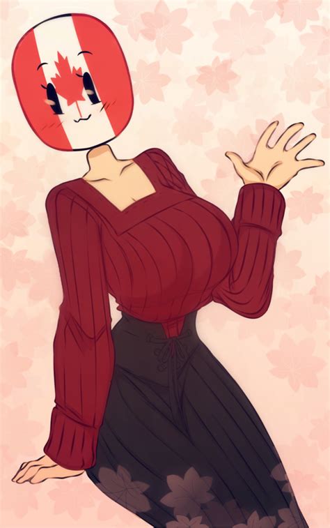 Rule 34 1girls Big Breasts Canada Countryhumans Clothing