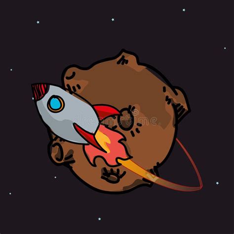 Spaceship Design Stock Vector Illustration Of Satellite 58543842