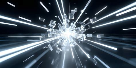 An Abstract Representation Of Light Rays Emanating From A Central Point Creating A Mesmerizing