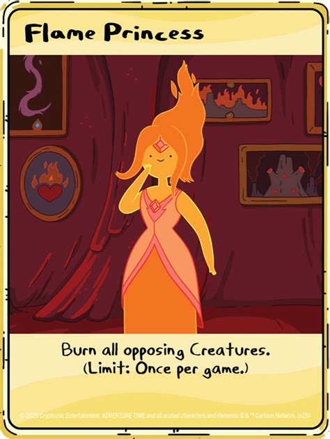 Card Dweeb Flame Princess