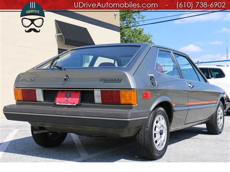 1980 Volkswagen Scirocco Scirocco 5 Spd Only 6k Original Miles Documented