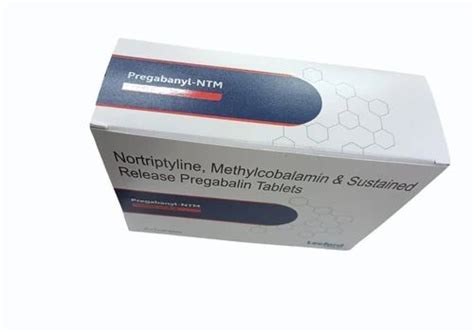 Pregabanyl Ntm Nortriptyline Methylcobalamin Sustained Release