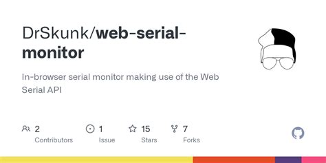 GitHub DrSkunk Web Serial Monitor In Browser Serial Monitor Making Use Of The Web Serial API