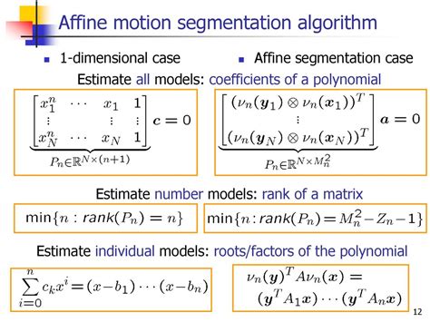 Segmentation Of Dynamic Scenes From Image Intensities Ppt Download