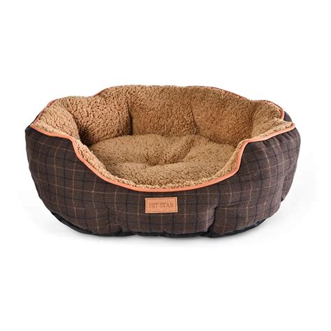 Plaid Pet Bed Customized Elegant Quality Dog Bed Petstar