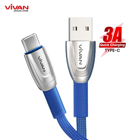 Jual Vivan Kabel Data Type C Lightning Micro Usb Fast Charging Original