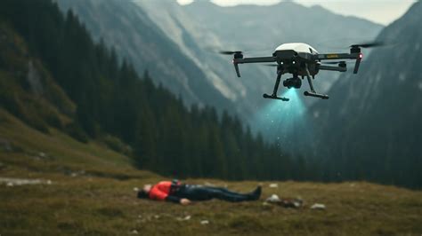 Un Drone De Sauvetage Utilise Lia Pour Détecter Les Personnes Perdues