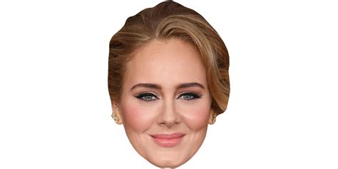 Adele Smile Celebrity Big Head Celebrity Cutouts
