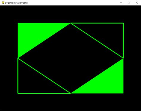 Pygame Draw Polygon Programmare Con Python Pygame