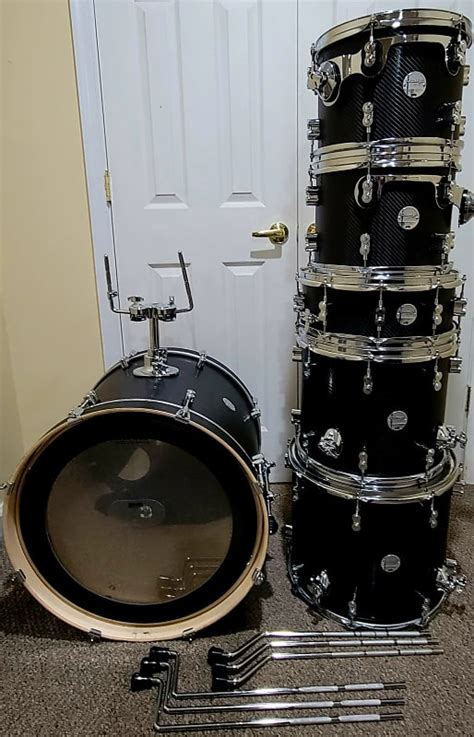 PDP Concept Maple Pc Kit In Carbon Fiber Wrap Finish Reverb