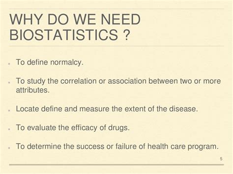 Biostatistics Basic