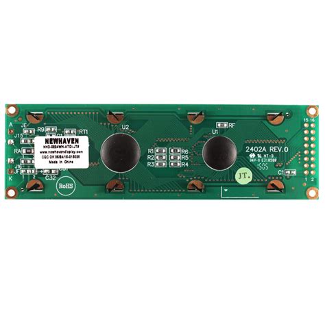 24x2 Character Lcd Dfstn Display With White Backlight