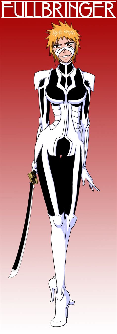 Ichigo Fullbring Gender Bender Bleach Anime Fantasy Female Warrior