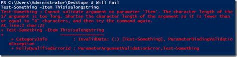 Using Powershell Parameter Validation To Make Your Day Easier Learn