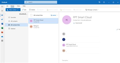 bí quyết quản lý danh bạ với address book trong outlook microsoft for