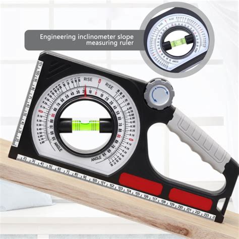 1pcs High Precision Slope Scale Inclinometer Universal Bevel Protractor
