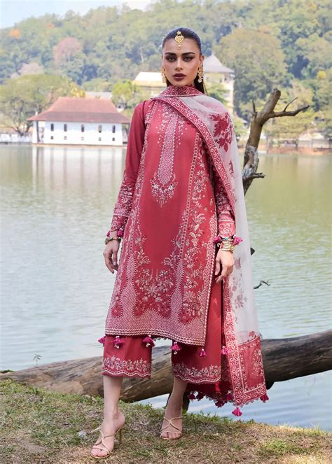 Summer Collection Hussain Rehar Hrll Flare Shaukat Fabrics