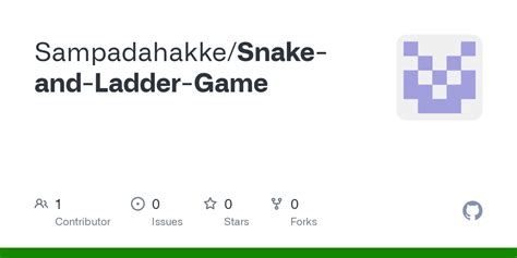 GitHub Sampadahakke Snake And Ladder Game