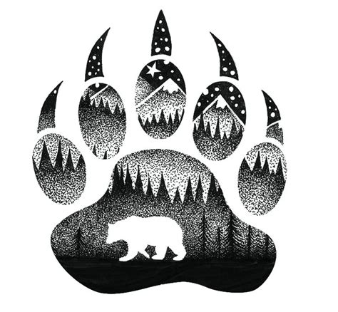 Drawing Of Bear Paw Drawing Tips Guide