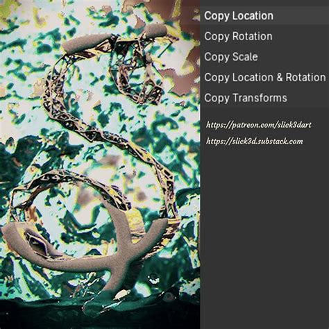 Copy Transforms Add On Released Scripts And Themes Blender Artists Community