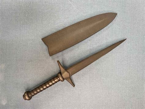 14 Prop Dagger And Sheath Template For Eva Foam Pdf And Svg Files