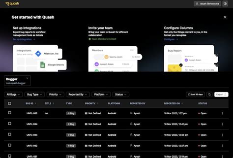 Quash Report In App Mobile Bug Reporting And Feedback Tool